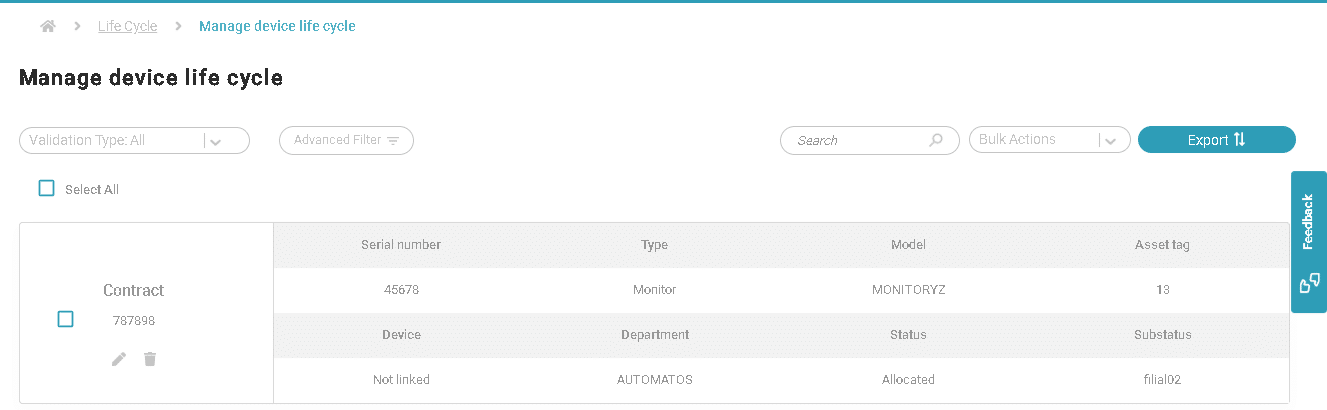 Manage Device Lifecycle Product Documentation