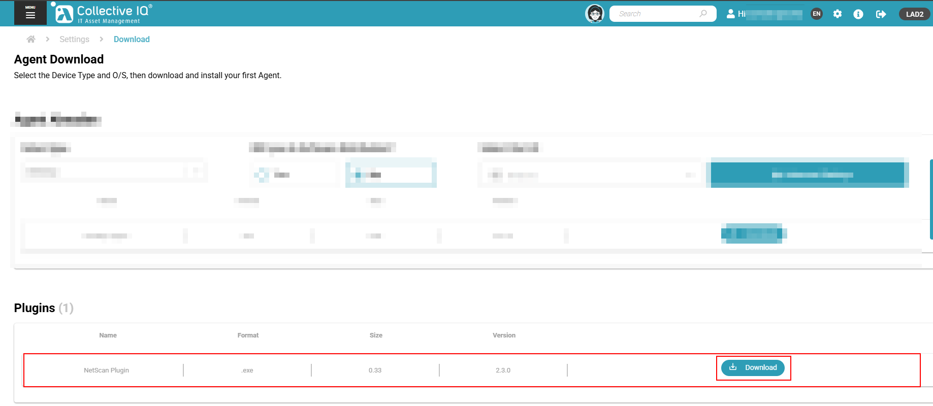 Instalar Netscan - Documentación del producto
