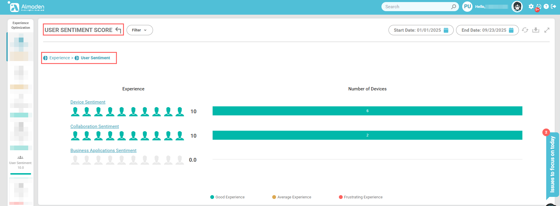 User Sentiment Calculation Structure - Product Documentation